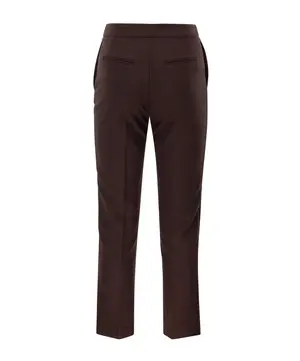 Elisabetta Franchi Logo Charm Lightweight Tailored Pants