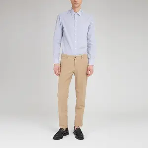 SALVATORE PICCOLO Striped Long-sleeved Shirt