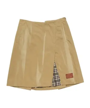 Acne Studios Twill Midi Skirt With Front Slit Detail