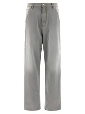 DARKPARK Belted Straight-leg Jeans