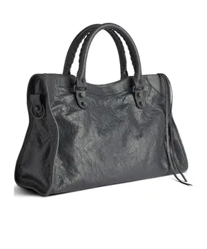 Balenciaga Le City Medium Tote Bag - Black