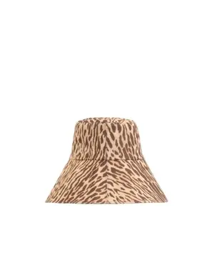 Zimmermann Printed Long Brim Bucket Hat