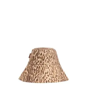 Zimmermann Printed Long Brim Bucket Hat