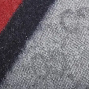Gucci Double G Double-sided Knitted Scarf - Grey
