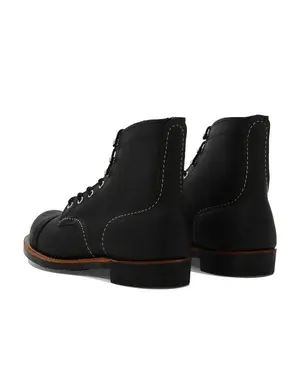 Red Wing Logo Lace-up Boots