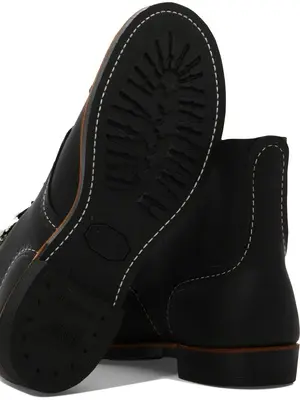 Red Wing Logo Lace-up Boots
