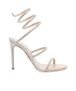 RENE CAOVILLA Rene Caovilla Embellished Stiletto Heeled Sandals