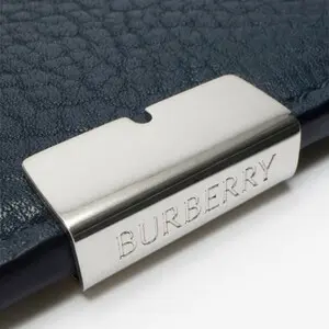 Burberry B-cut Leather Cardholder