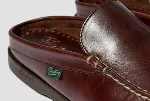Paraboot Round-toe Mules - Brown