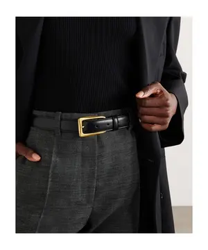 THE ROW Leather Belt