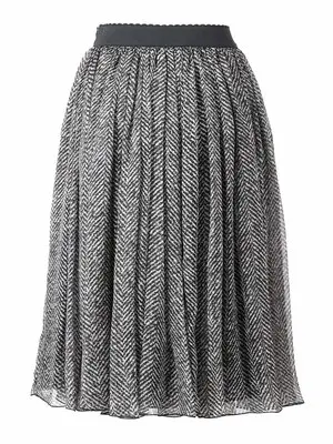 Dolce & Gabbana Pleated Midi Skirt