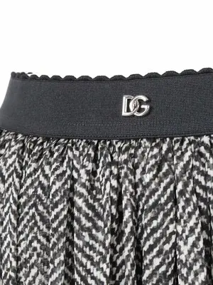 Dolce & Gabbana Pleated Midi Skirt
