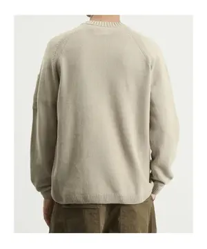C.P. COMPANY Knitted Sweater With Lens Detail
