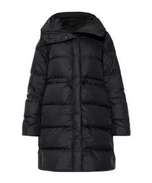 Canada Goose Montgomery Down Coat With Tonal Label - Black
