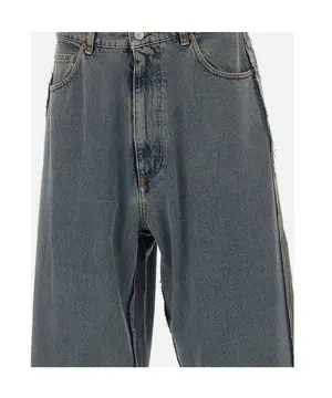 MAISON MARGIELA Distressed Straight-leg Jeans