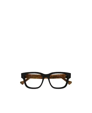 Gucci Rectangle Frame Eyeglasses - Black