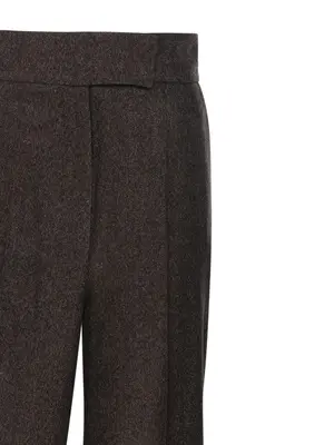Max Mara Billy Pleated Wide-leg Trousers