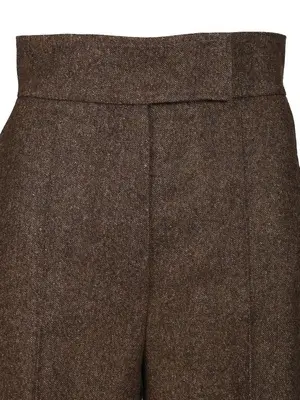 Max Mara Billy Pleated Wide-leg Trousers