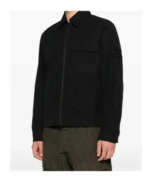 Stone Island Long-sleeved Shirt - Black