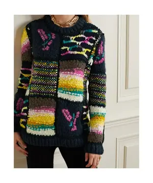 Gabriela Hearst Patterned Long-sleeved Sweater