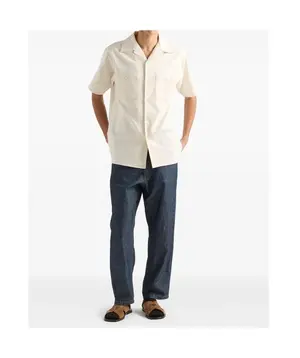 Prada Chambray Triangle Logo Denim Jeans