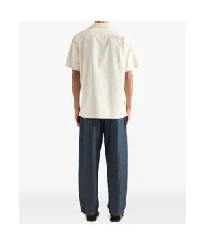Prada Chambray Triangle Logo Denim Jeans