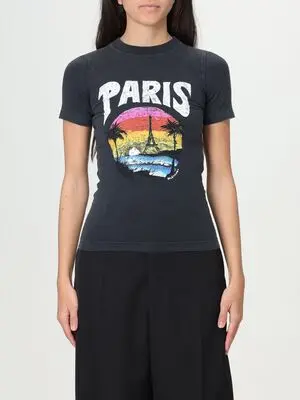 Balenciaga Graphic Printed Crewneck T-shirt