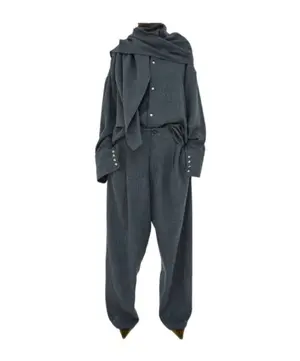 DARKPARK Phebe Pleated Pants - Black