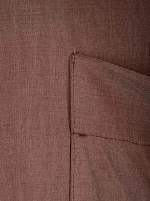 MAGLIANO Braided-strap Detailed Spread Collared Shirt