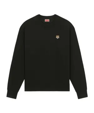 Kenzo Lucky Tiger Embroidered Crewneck Sweatshirt