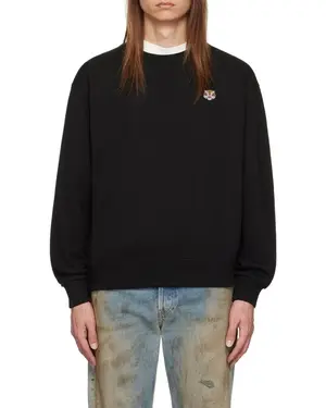 Kenzo Lucky Tiger Embroidered Crewneck Sweatshirt