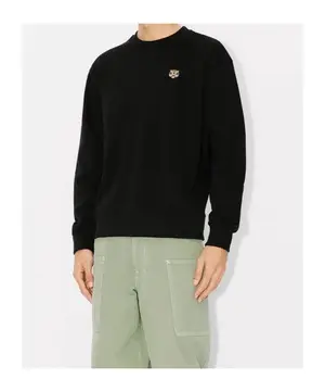 Kenzo Lucky Tiger Embroidered Crewneck Sweatshirt