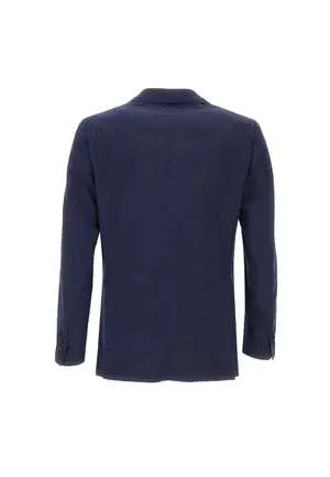SANTANIELLO Tailored Blazer - Blue