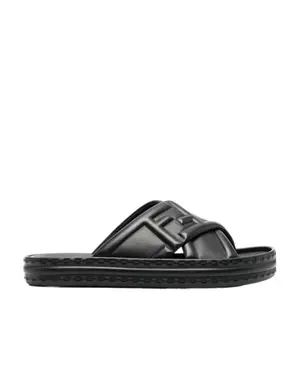 Fendi Embossed Slides Slipper For Men