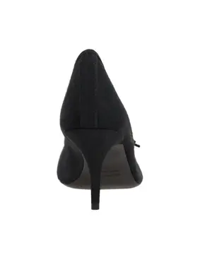 Balenciaga Leopold Pumps With Bow Detailing