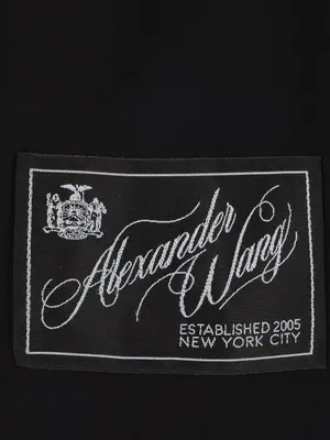 Alexander Wang Cropped Long Sleeve Blazer