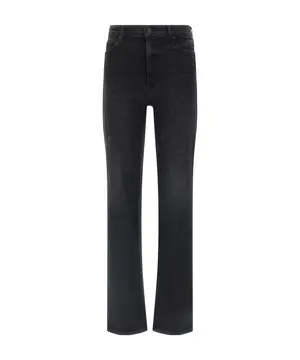 MOTHER The Kick It Jeans - Black