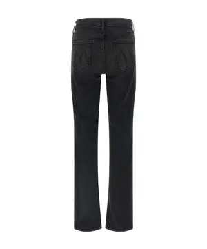 MOTHER The Kick It Jeans - Black