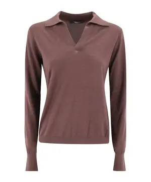 Max Mara Knitted Polo Shirt
