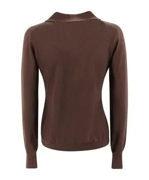 Max Mara Knitted Polo Shirt