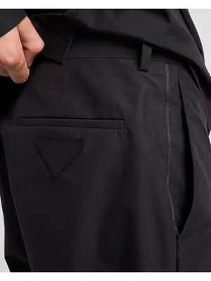 Prada Logo Detailed Tailored Trousers