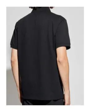Alexander McQueen Rose Embellished Polo Shirt