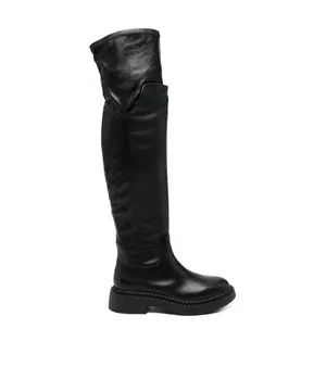 Ash Round Toe Boots