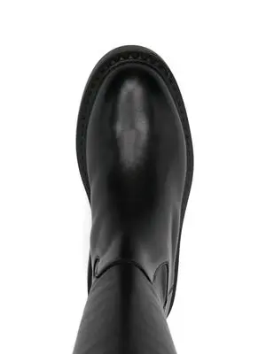 Ash Round Toe Boots