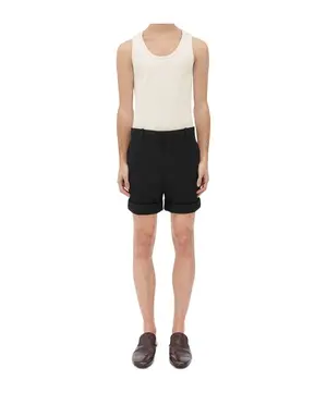 Bottega Veneta Sartorial Grain De Poudre Shorts