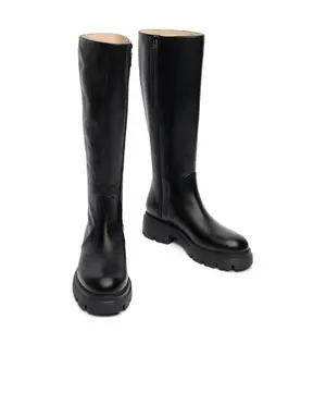 STUART WEITZMAN Hudson Lite Zip Boot - Black