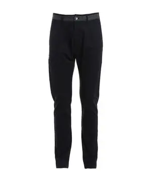Emporio Armani Tapered Casual Pants - Black