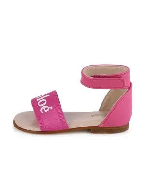 Chloé Logo Strap Sandals