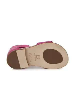 Chloé Logo Strap Sandals