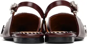 Toga Metal Belt Flats